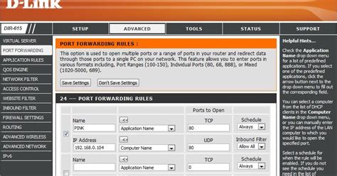 Rudker S Software Corner How To Port Forward On A DLink Router For Your Server