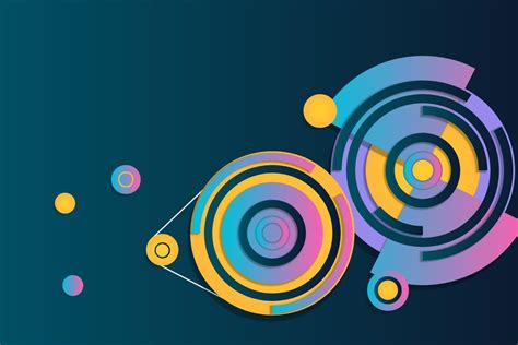 Colorful Gradient Geometric Background 11875263 Vector Art At Vecteezy