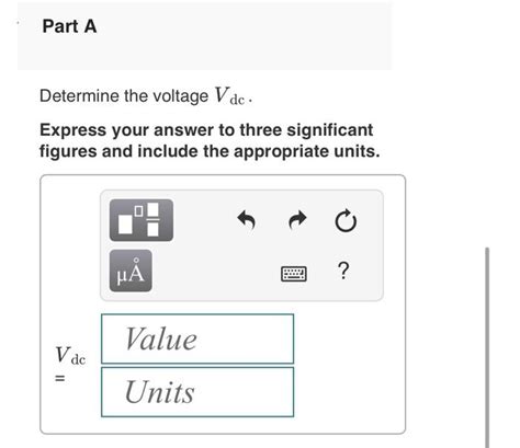 Solved The Variable Dc Voltage Source In The Circuit Is