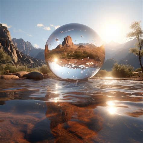 Premium Ai Image Photorealistic Unreal Engine 5 Render Large Floating