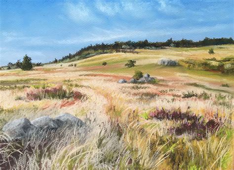 Soft Pastel Drawings Landscapes