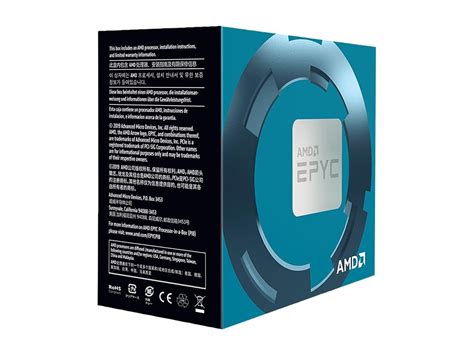 AMD EPYC 9174F Server CPU Processor 16C 32T ZEN4 320W TDP 100 000000796
