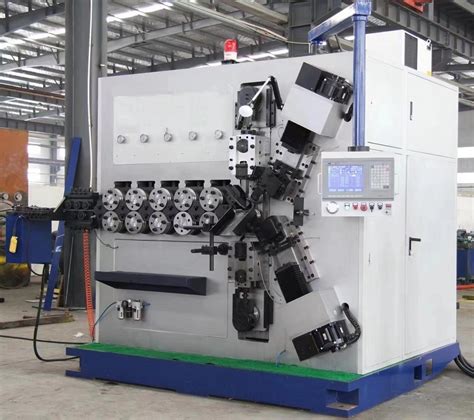 Automatic Cnc Spring Coiling Machine With 7 Axis Compression Spring Wire Forming Machine Cam