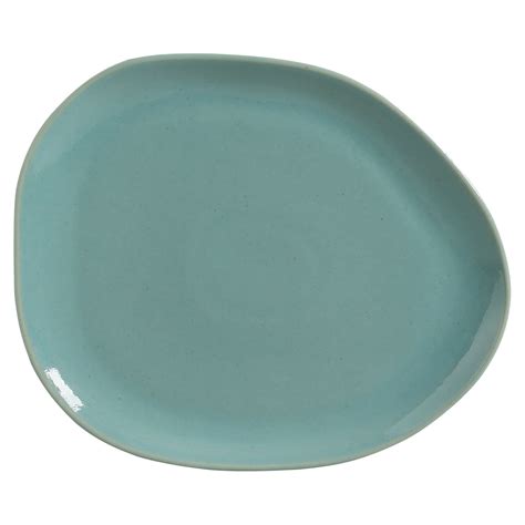 Organic Oval Dinner Plate Stoneware 122x945x098in Curaçao