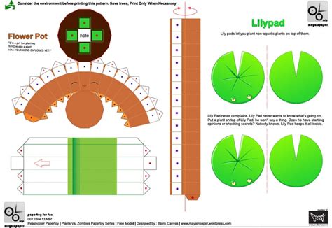 222 Best Plants Vs Zombies Printables Images On Pinterest