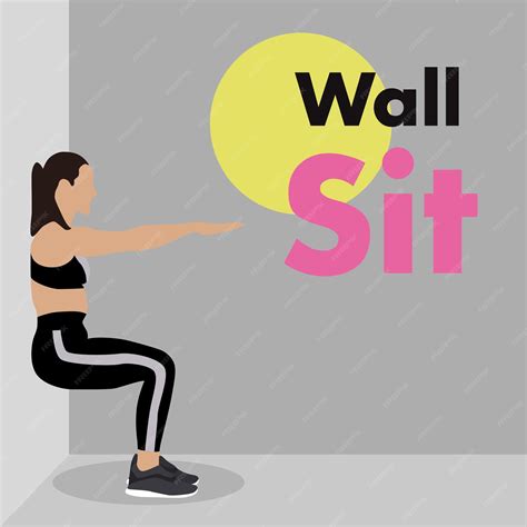 Wall Sit Exercise