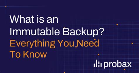 What Is Immutable Backup And Why It Is Important