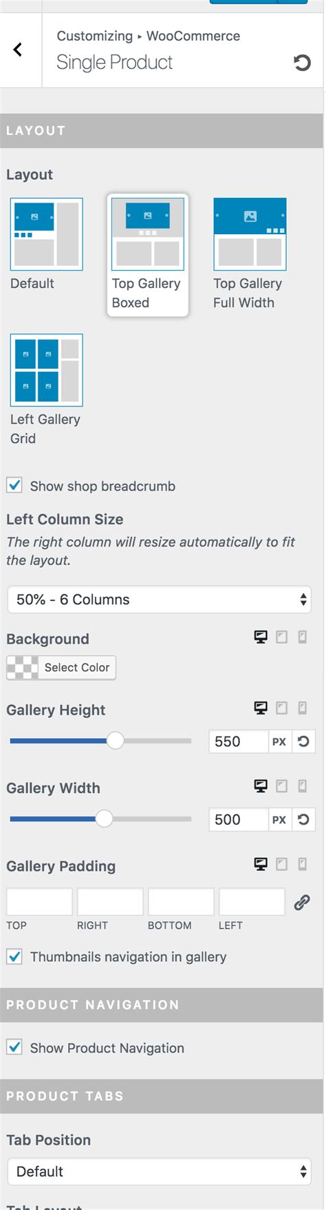 WooCommerce Single Product Layouts PressMaximum