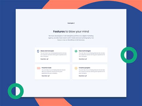 Features Card From Pixel Pro Bootstrap Ui Kit By Themesberg On Dribbble