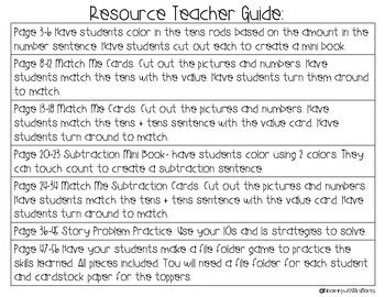 Adding And Subtracting Tens Up To 120 By Blooming With Mrs Flores