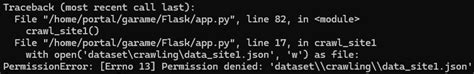 Troubleshooting Errno 13 Permission Denied 발생 및 문제해결