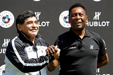 La Conmovedora Carta De Pelé A Maradona A Una Semana De Su Muerte “te