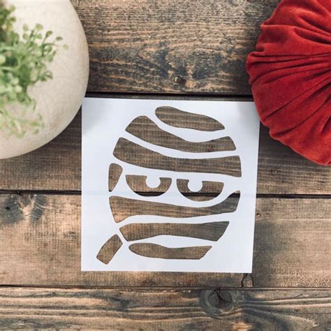 Stencil Reusable Eek Stencil Halloween Stencil Halloween Etsy