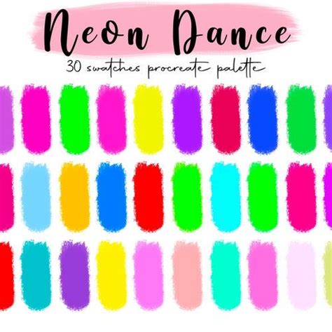 Procreate Color Palette Fresh Floral Color Palette Instant Download Digital Color Palette