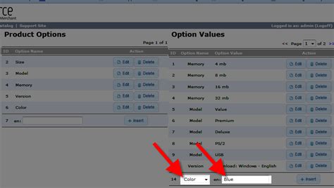 adding a new product attribute in oscommerce web hosting hub