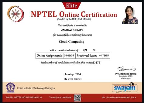 janhavi kodape on linkedin nptel cloud computing python data science