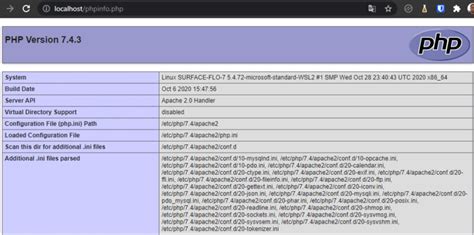 installer un serveur web lamp apache mysql php sur wsl 2 it connect