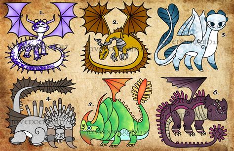 Closed Httyd Icon Adopts Pt 2 By Lavenderrain17 On Deviantart