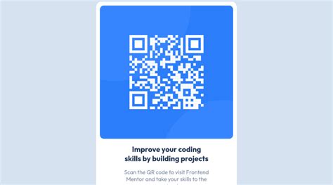 Frontend Mentor Qr Code Challege Using Html And Css Coding Challenge Solution