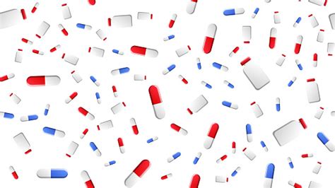 흰색 배경에 알약 과 약 알 약 캡슐에 대 한 약리학 항아리의 의료 과학 의료 항목의 끝 없는 원활한 패턴 벡터 일러스트레이션 0명에 대한 스톡 벡터 아트 및 기타 이미지