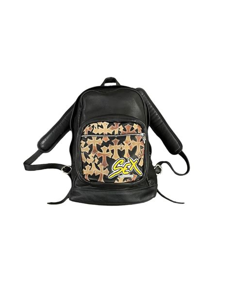 Chrome Hearts Sex Records Camo Cross 7th Grader Backpack Grailed