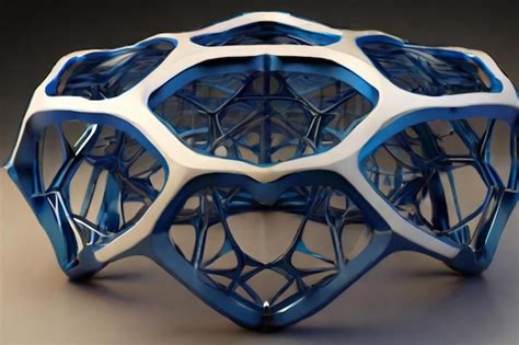 Ann Based Lattice Structure Premium Ai Generated Image