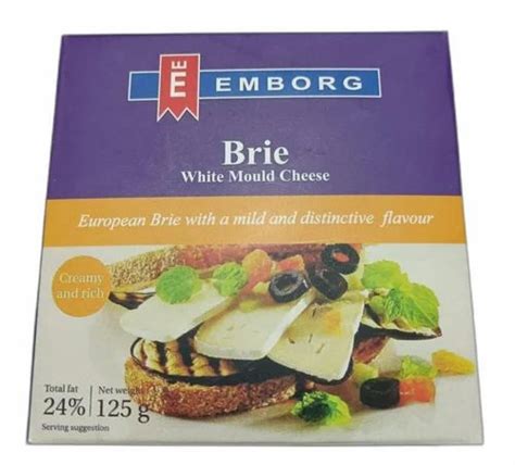 Emborg Brie White Mould Cheese Packaging Size G Packaging Type Box At Best Price In Mumbai
