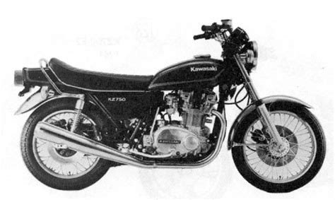 Model I D 1979 Kz750 B4 Kz750 Twins Com