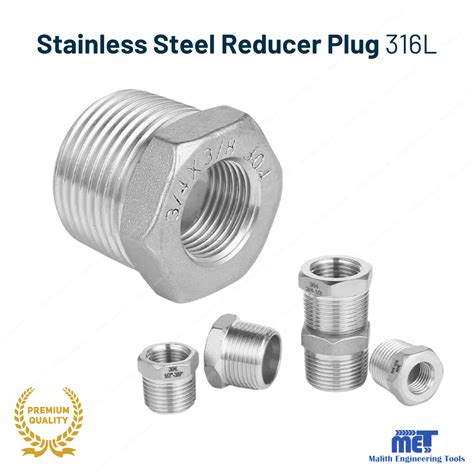 Stainless Steel Reducer Plug 316l Malith Engineering Tools