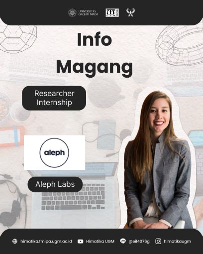 Info Magang Researcher Internship Aleph Labs Himatika Ugm