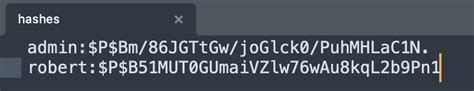 Cracking Wordpress Passwords Wpsec