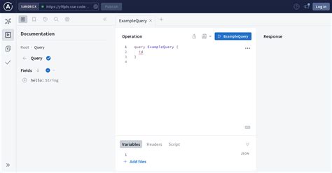 Apollo Server Typescript Codesandbox