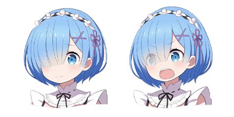 Re Zero Adorable Rem Cursor Sweezy Custom Cursors