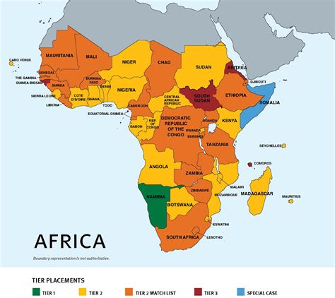 Human Trafficking Map