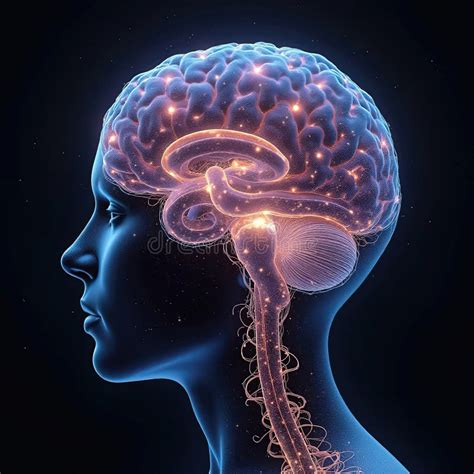 A Detailed Depiction Of The Human Brain Highlighting Intricate Neural Pathways And Connections