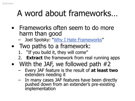 PPT Jazz Ajax Framework PowerPoint Presentation Free Download ID