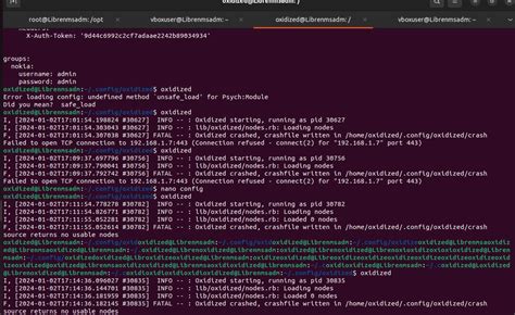 After Installation Of Ozidized Is Not Running Oxidized Librenms