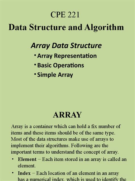 A3 Array Data Structure Download Free Pdf Array Data Structure