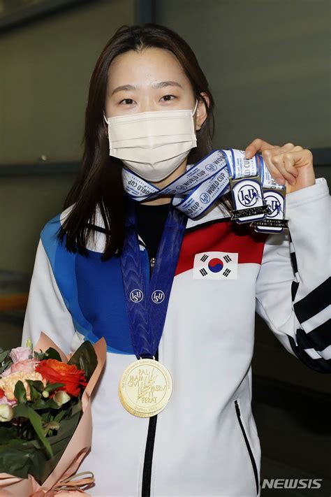 김민선 금메달 귀국 네이트 스포츠