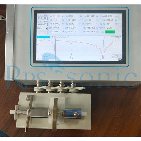Analyzer Impedance Network Analyzer For Ultrasonic Transducer Impedance Ultrasonic Welding