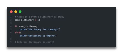 Python Check If Dictionary Is Empty A Comprehensive Guide