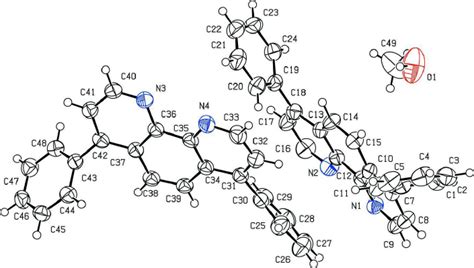 Ortep Plot Of The Title Compound Displacement Ellipsoids Are Drawn At Download Scientific