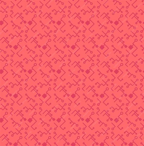 Premium Vector Computer Processor Chip Seamless Pattern