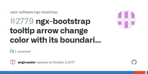 Ngx Bootstrap Tooltip Arrow Change Color With Its Boundaries Of Different Color Issue 2779