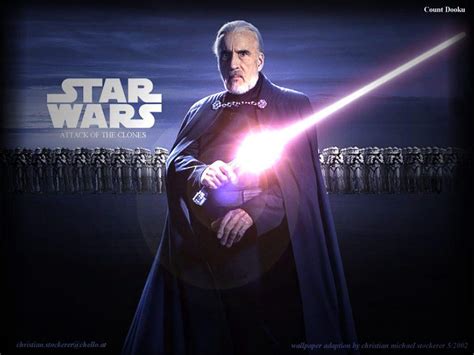 Star Wars Count Dooku Wallpapers Wallpaper Cave