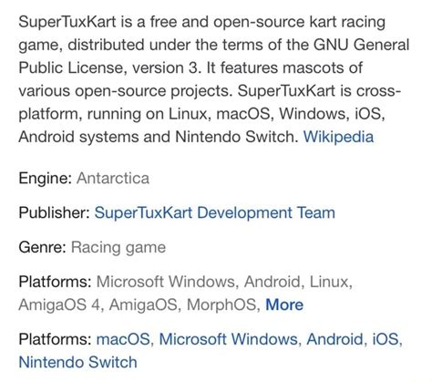 Supertuxkart Is A Free And Open Source Kart Racing Game Distributed Under The Terms Of The Gnu