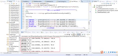 使用geotools从dem数据中读取指定位置的高程实战gridcoverage2d Csdn博客