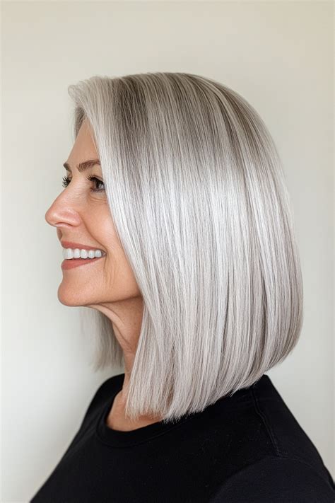 24 Chic Medium Length Hairstyles For Older Women 2025 Creativebooster