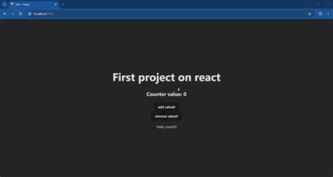 How I Built A Counter App Using Usestate Swapnil Rupnar Posted On The Topic Linkedin