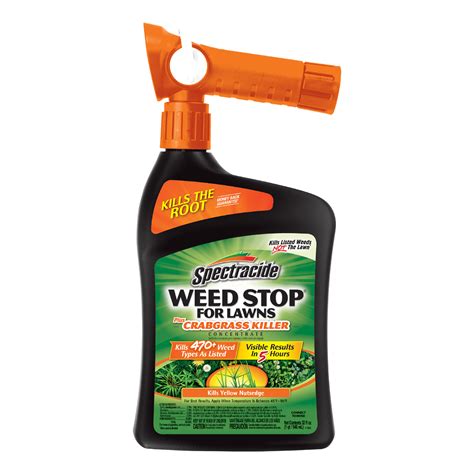 Spectracide Weed Stop For Lawns With Crabgrass Preventer Dandelion And